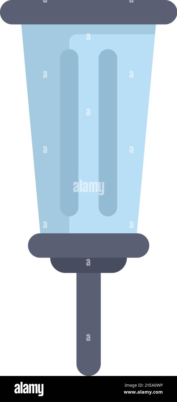 Modern street lamp providing light for safety and visibility on a ...