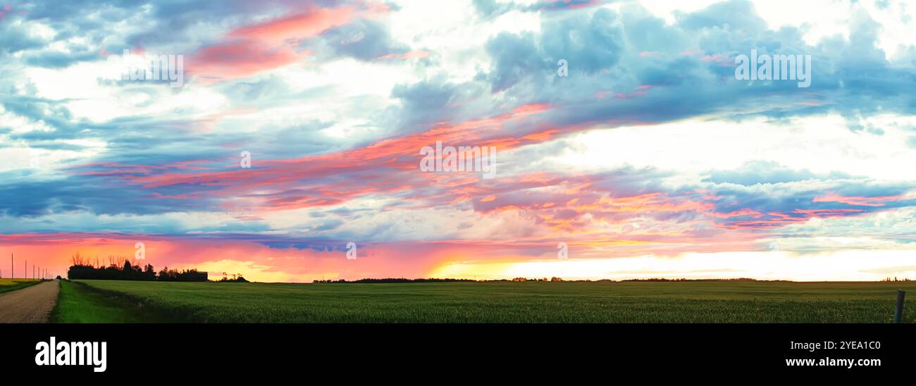 Alberta canada prairies agriculture hi-res stock photography and images ...