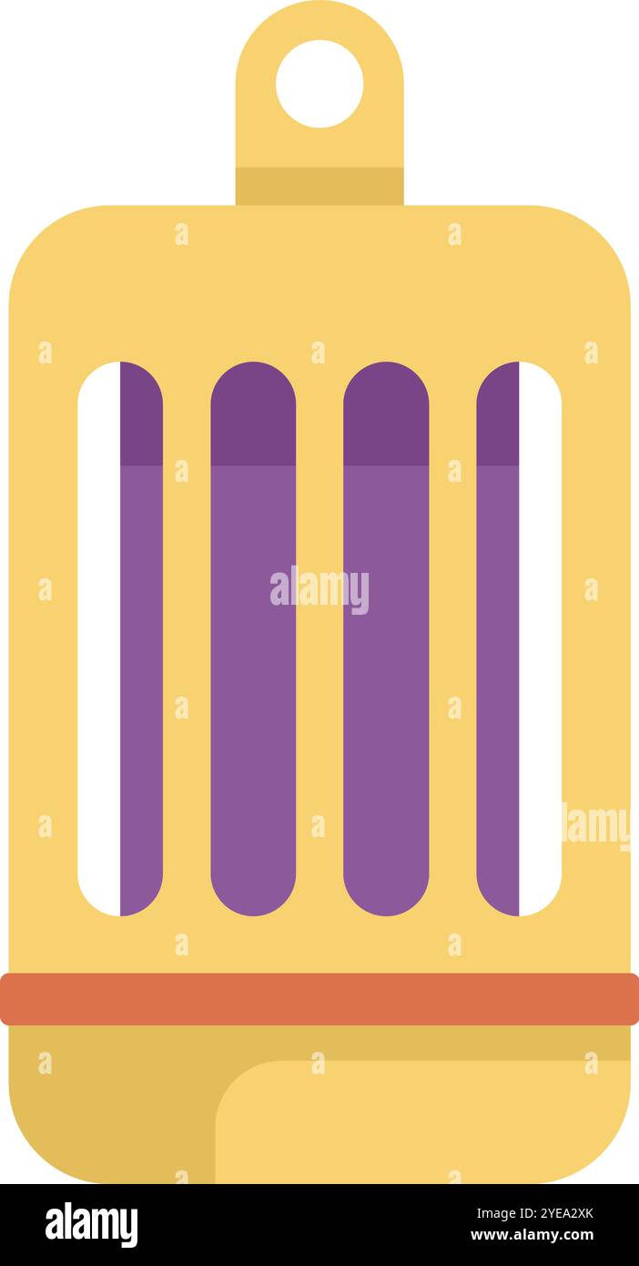 Electric insect killer machine emitting ultraviolet light attracting ...