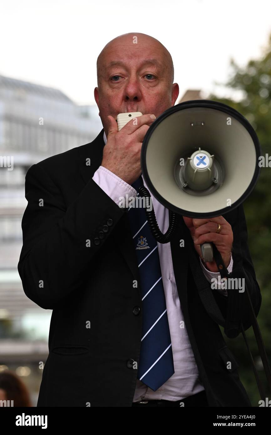 LONDON, ENGLAND: 30th October 2024: Speaker MP Steve Darling and his ...