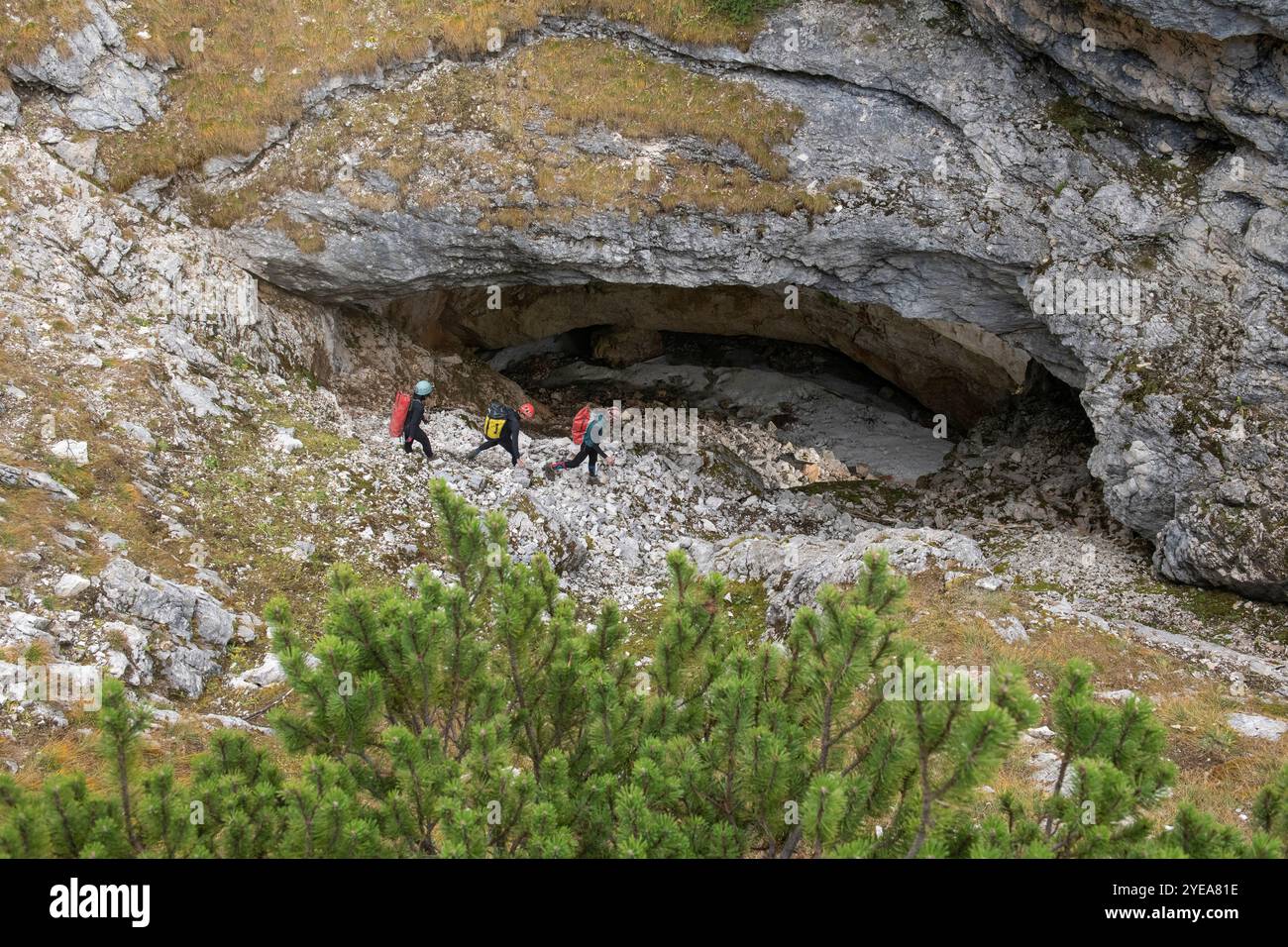 Caves in mountainside on hi-res stock photography and images - Alamy