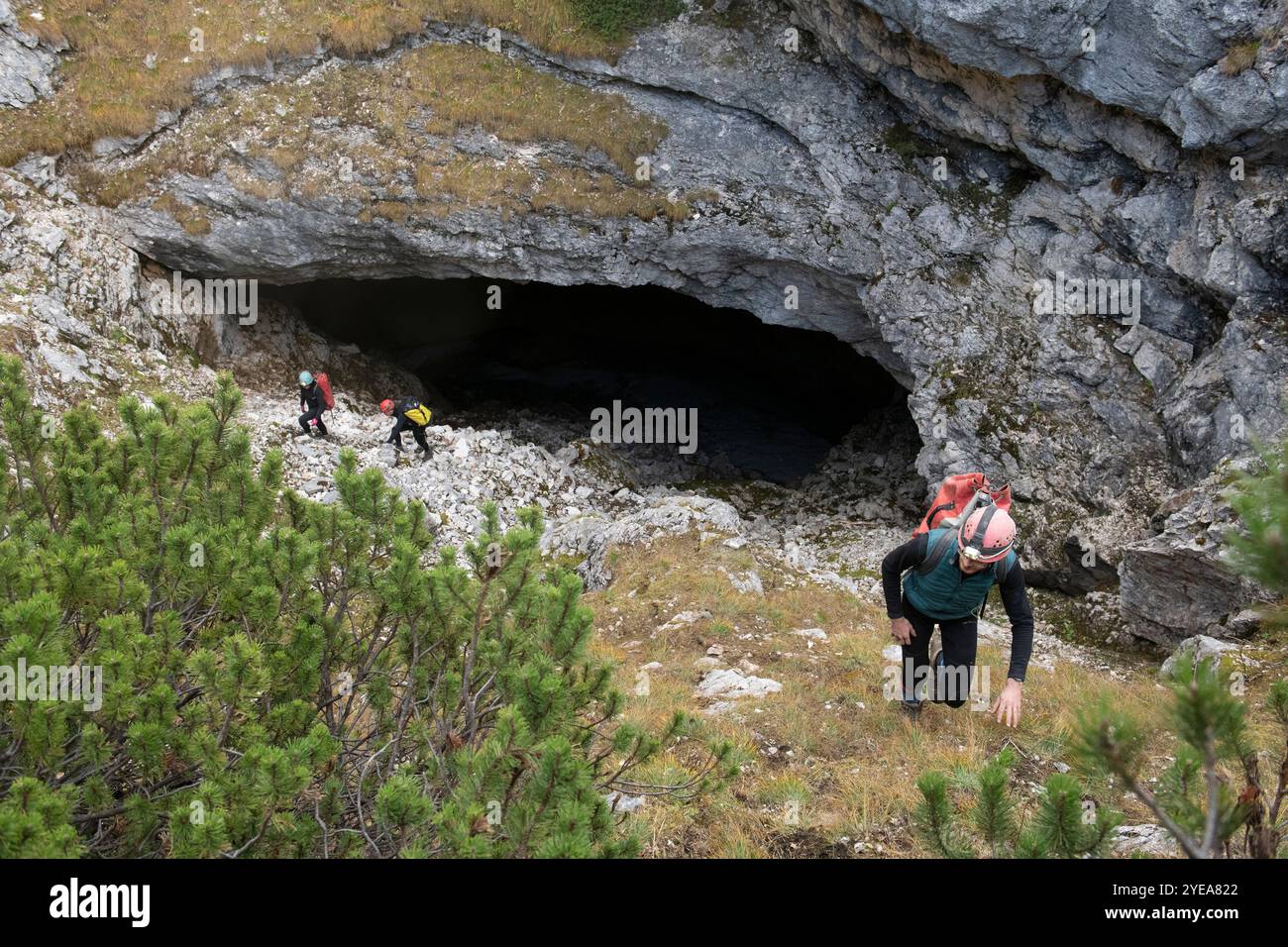 Ice cave entrance alps hi-res stock photography and images - Alamy