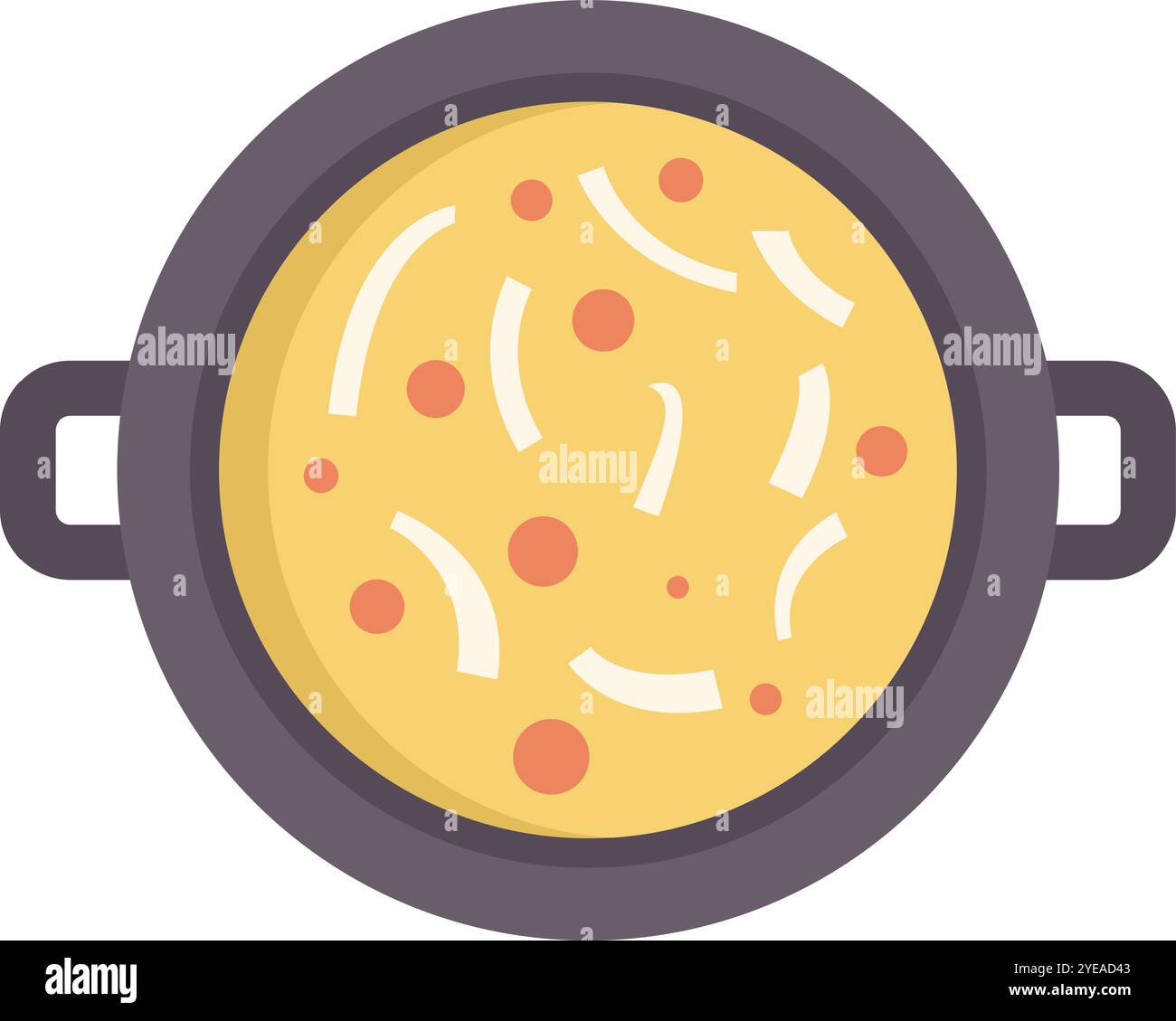 Flat lay top view from above Stock Vector Images - Alamy