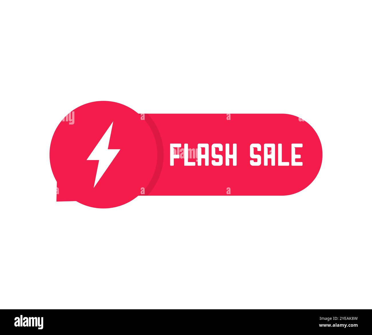 pink bubble like flash sale button Stock Vector Image & Art - Alamy