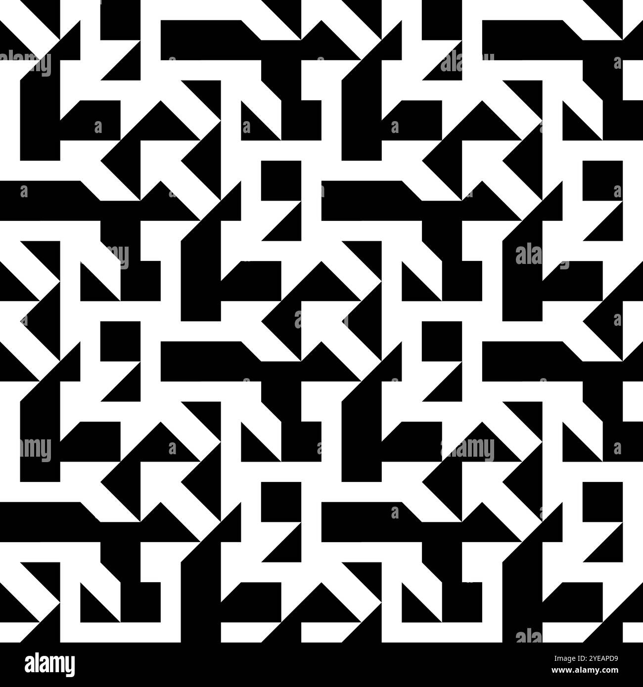 Modular pattern Black and White Stock Photos & Images - Alamy