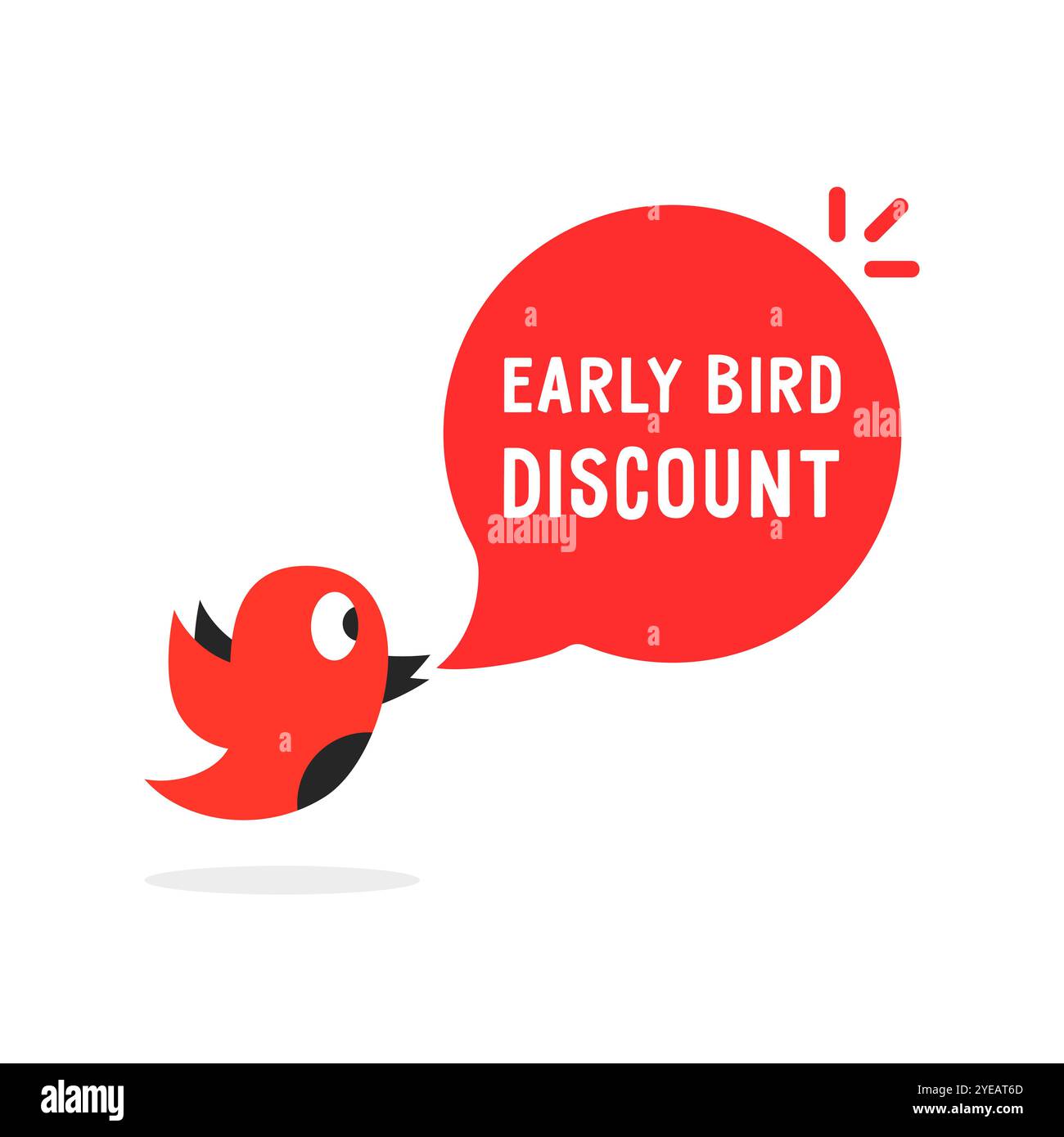 Early bird special offer Cut Out Stock Images & Pictures - Alamy