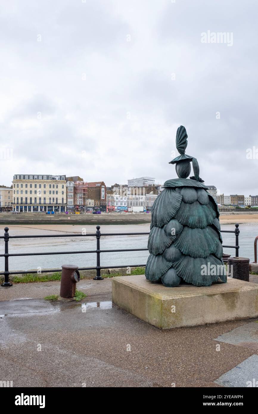 The Shell Lady of Margate was designed by Anne Carrington and is a ...