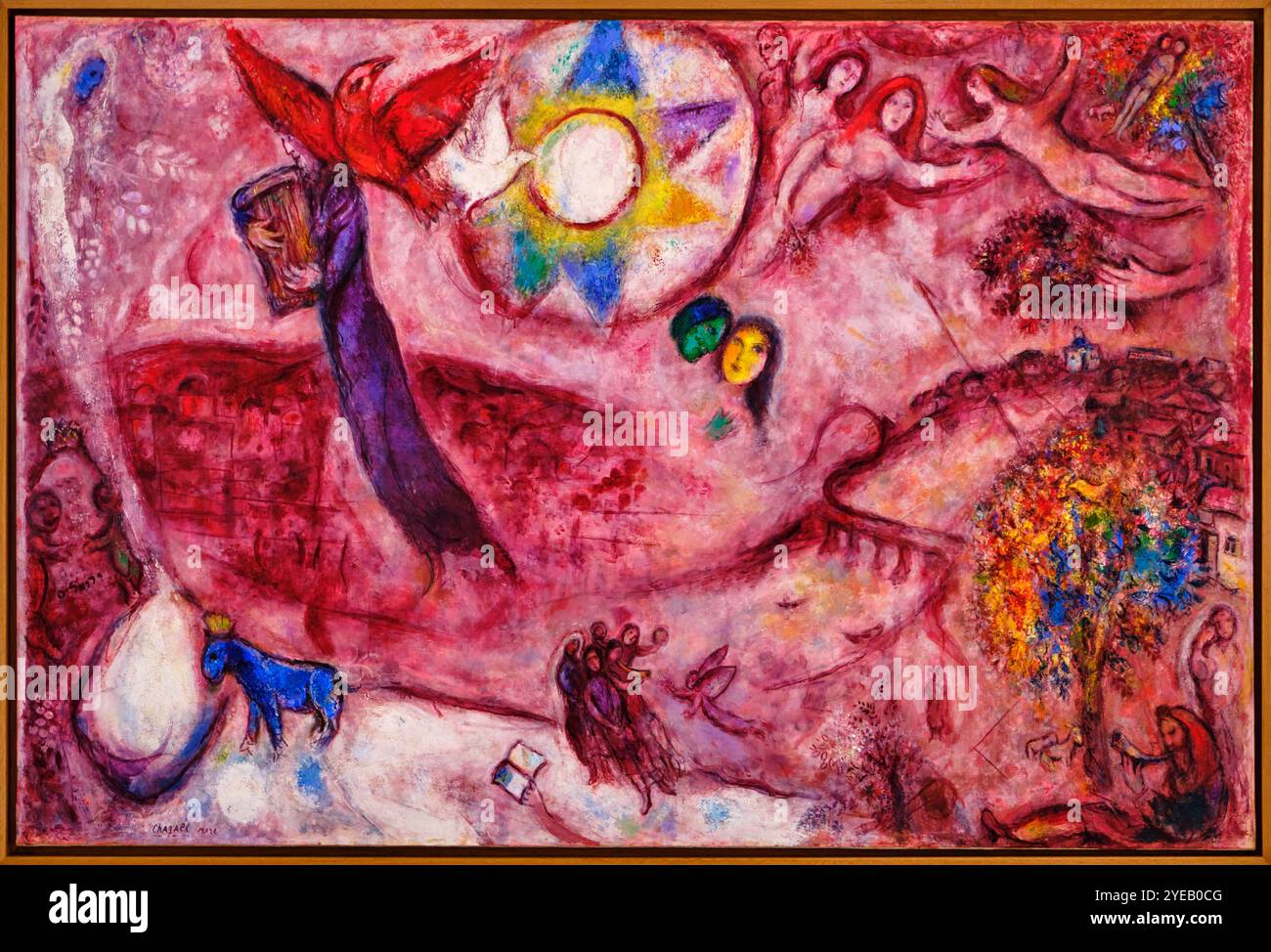France, Alpes-Maritimes, Nice, UNESCO World Heritage Site, Marc Chagall ...