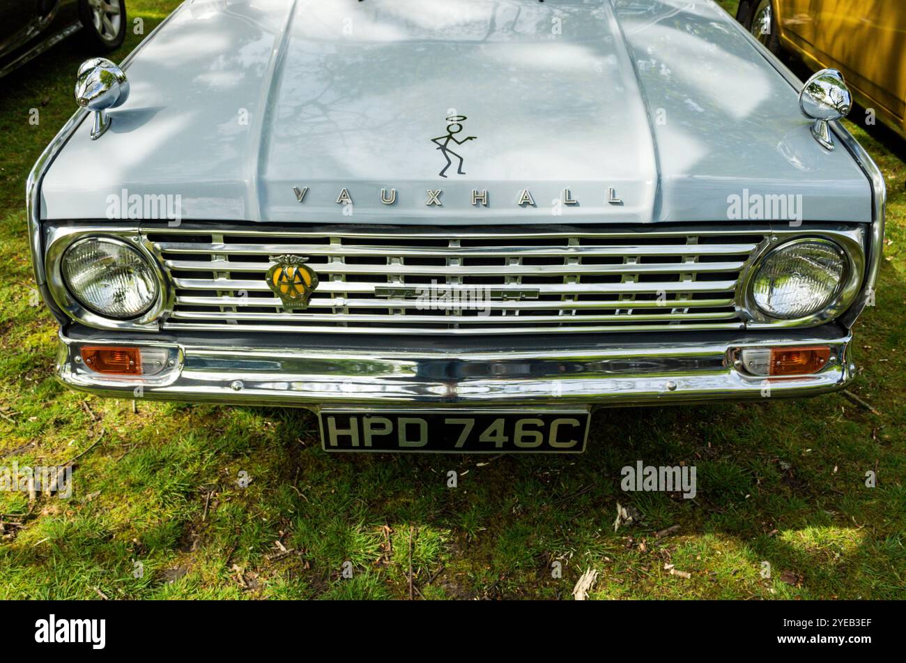 Vauxhall Victor 101 Deluxe with The Saint motif on the bonnet. Astley ...