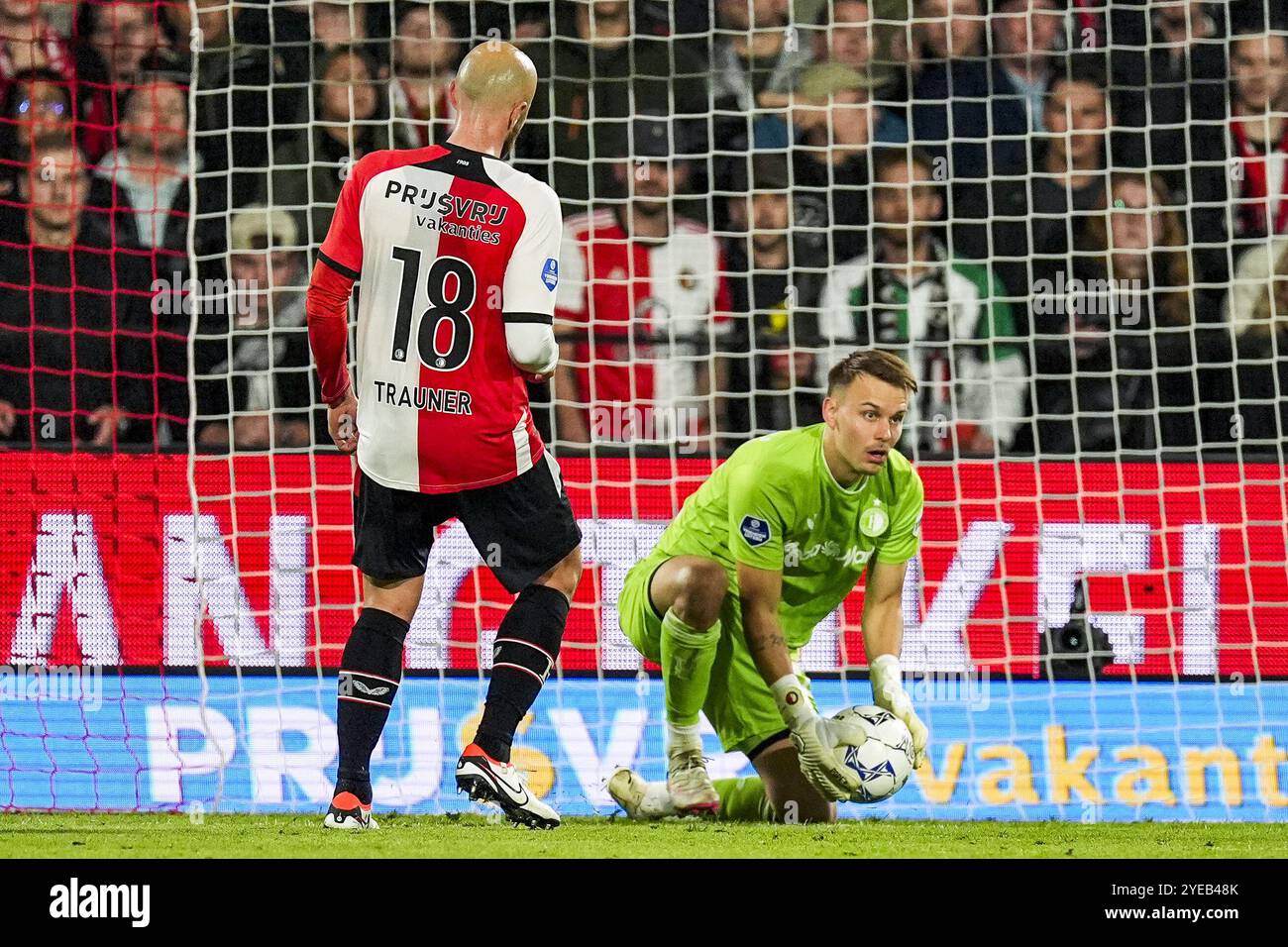 Rotterdam - Feyenoord keeper Timon Wellenreuther during the fourth ...