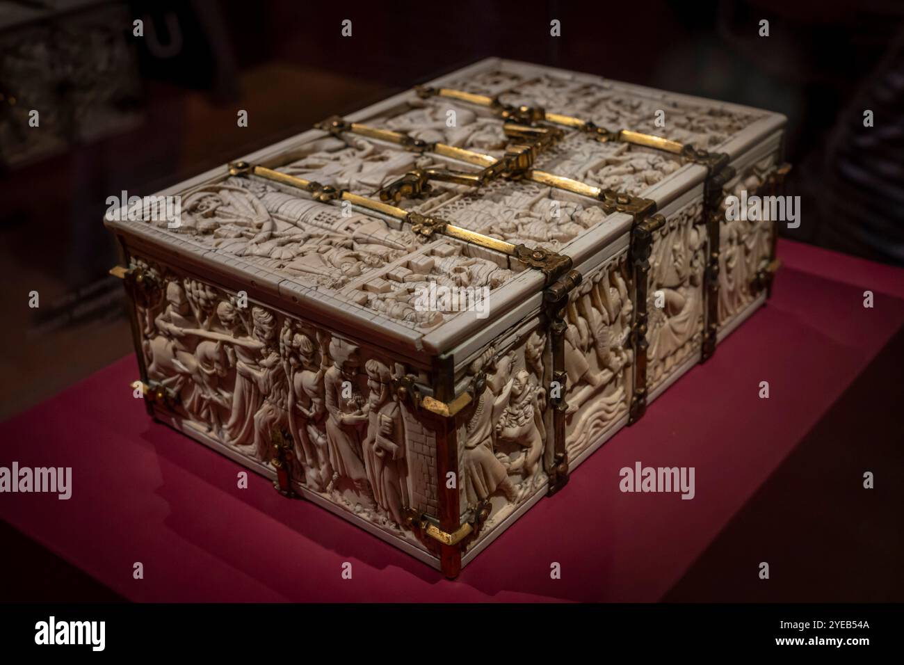 Paris, France - 10 19 2024: Le Louvre Museum. Figure of the madman ...