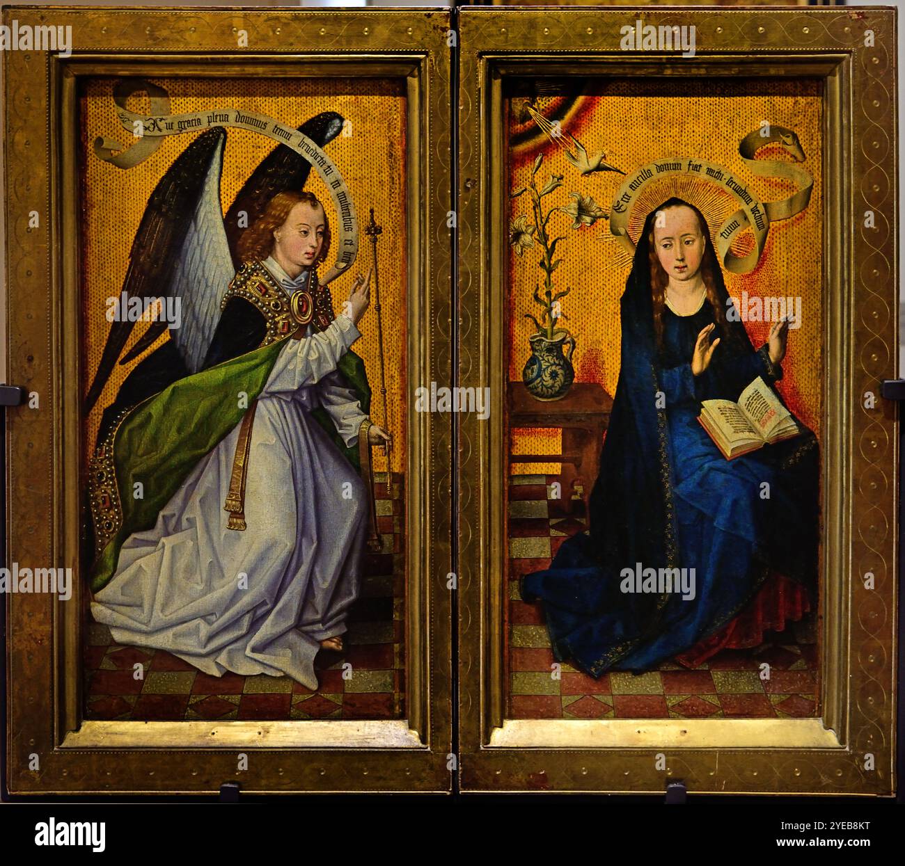 Annunciation by Rogier van der Weyden, 1399 - 1464, Flemish Belgian Belgium, Museum of Fine Arts ...