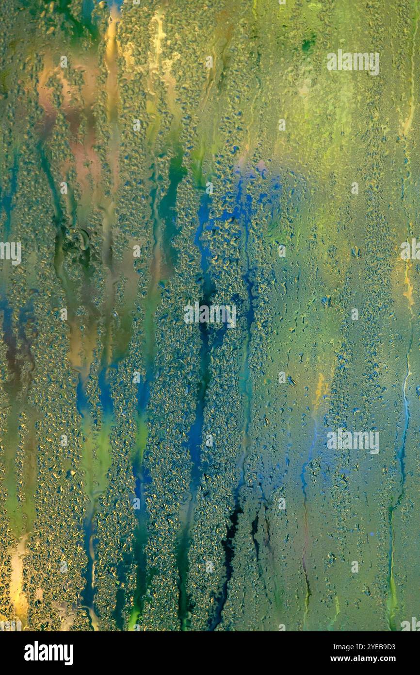 Condensation on window Stock Photo - Alamy
