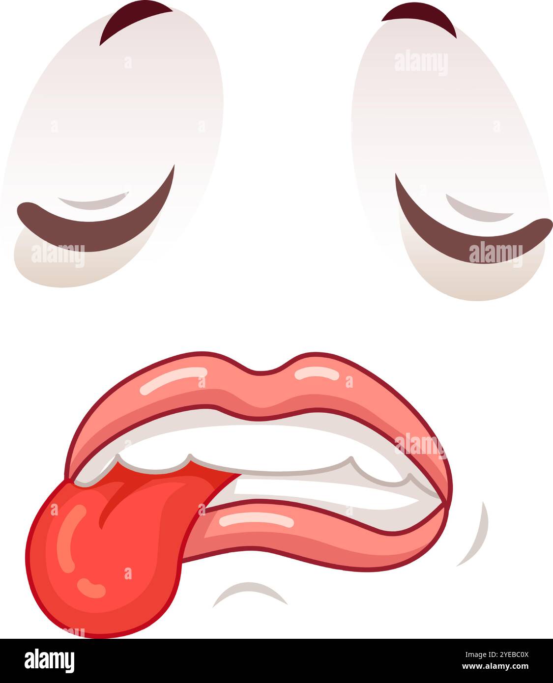 Disgust reaction Stock Vector Images - Alamy