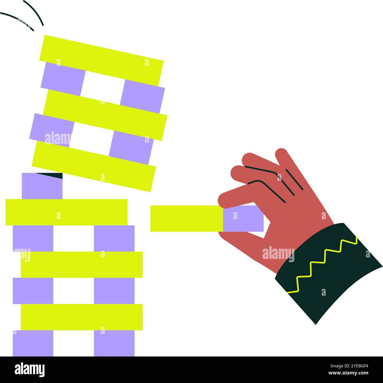 Tactile tower Stock Vector Images - Alamy