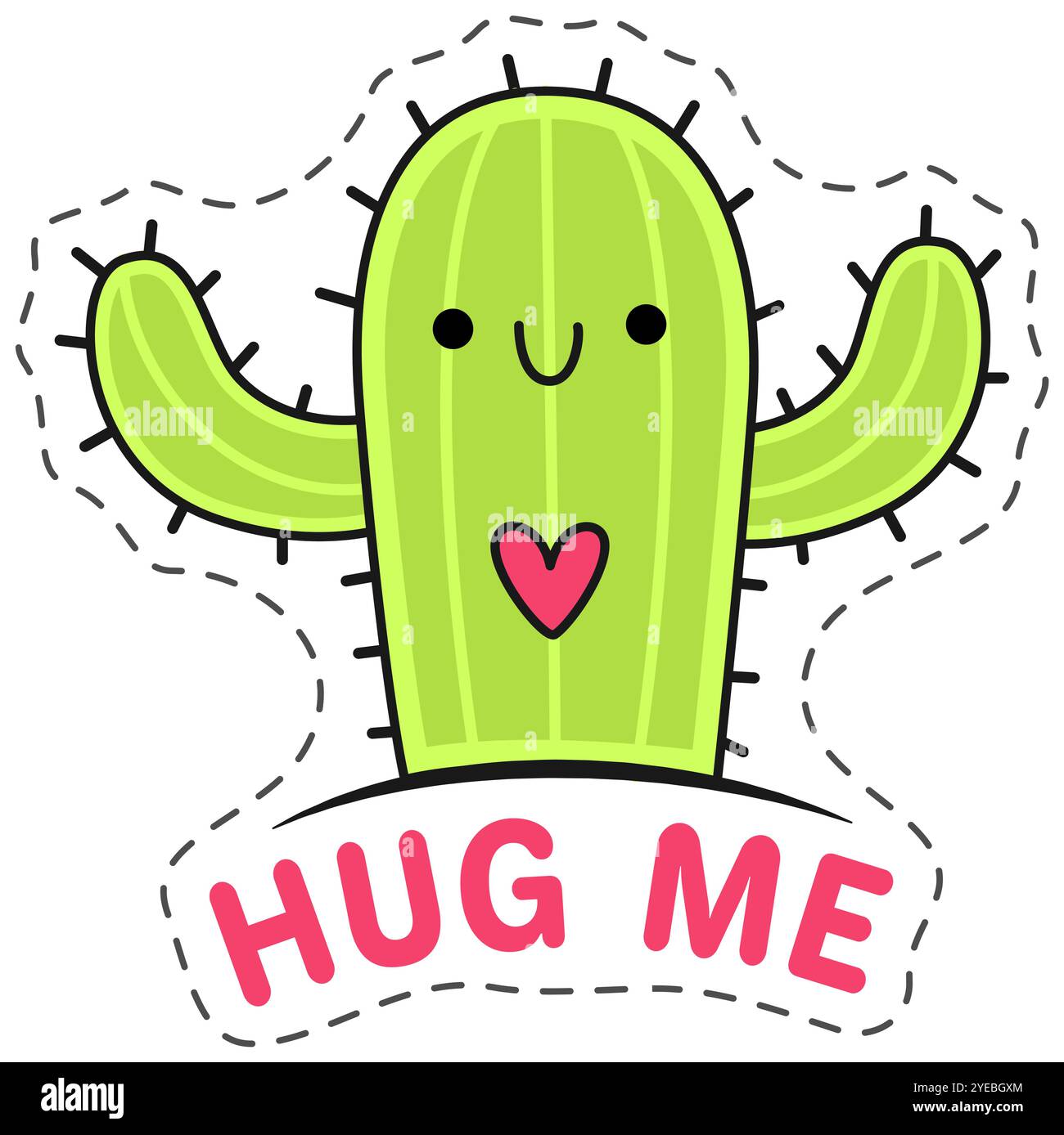 Cartoon hug hi-res stock photography and images - Alamy