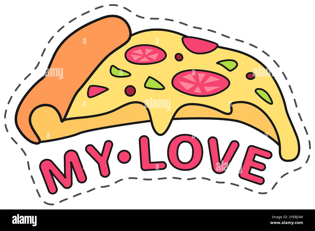 Adding tomato sauce Stock Vector Images - Alamy