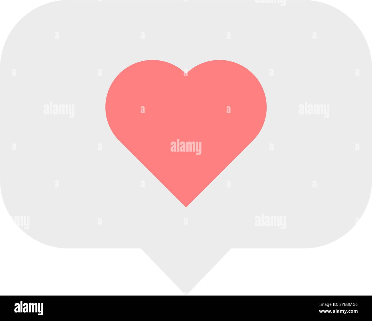 Simple heart balloon minimalist hi-res stock photography and images - Alamy