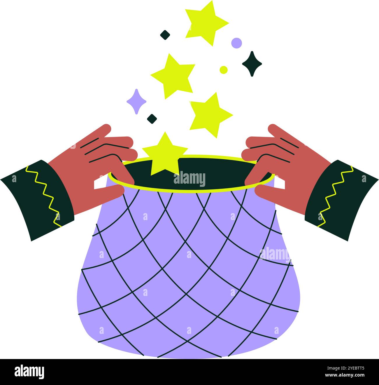 Hands on curiosity Stock Vector Images - Alamy