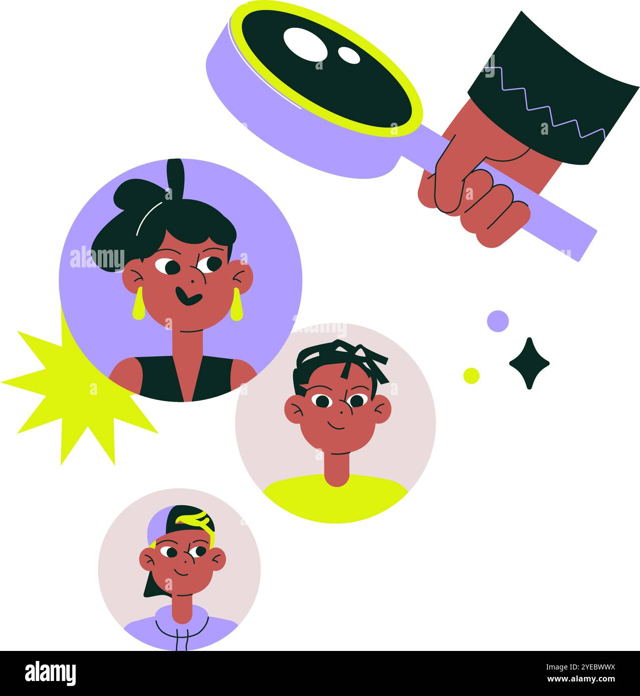 Talent identification Stock Vector Images - Alamy