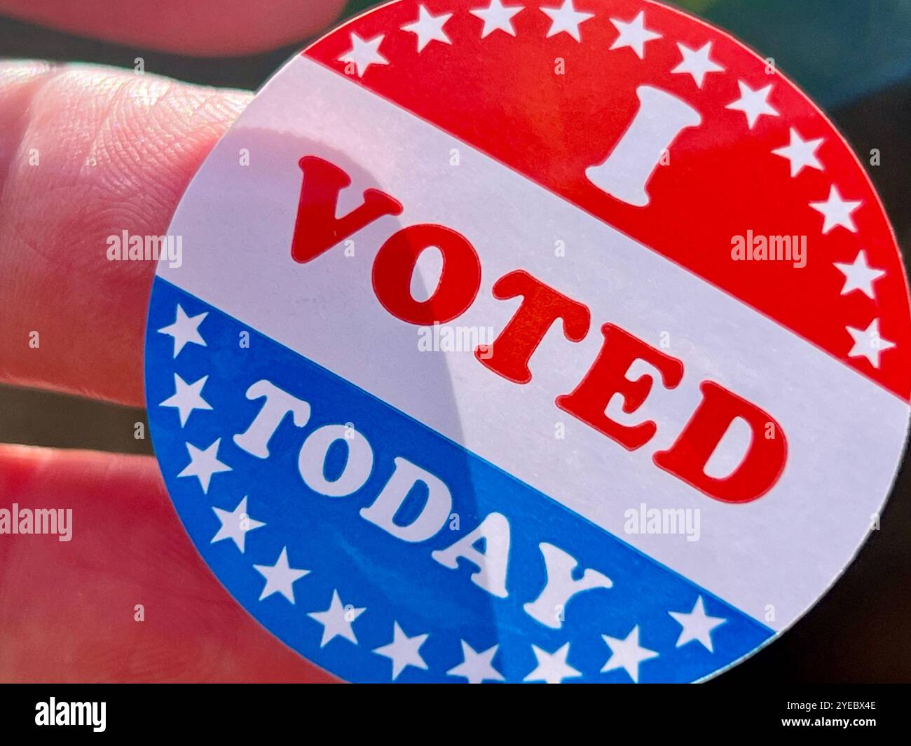 United states i voted sticker hi-res stock photography and images - Alamy
