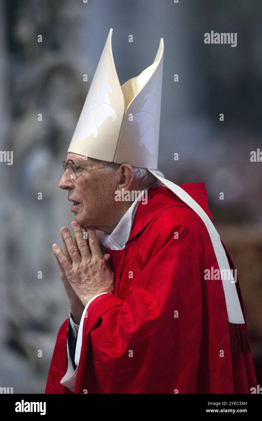 **NO LIBRI** Italy, Rome, Vatican, 2024/10/30.Cardinal Giovanni ...