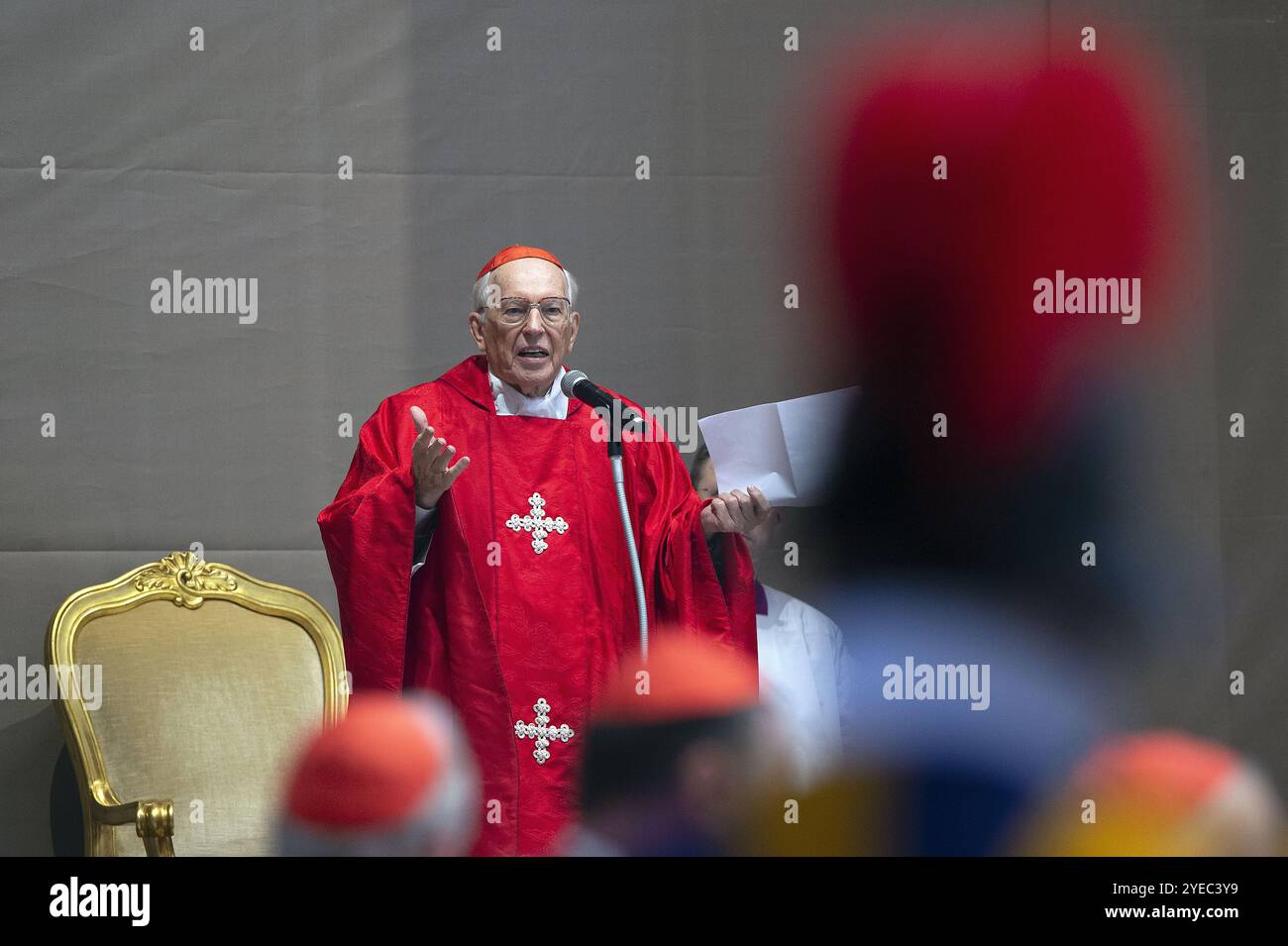 **NO LIBRI** Italy, Rome, Vatican, 2024/10/30.Cardinal Giovanni ...
