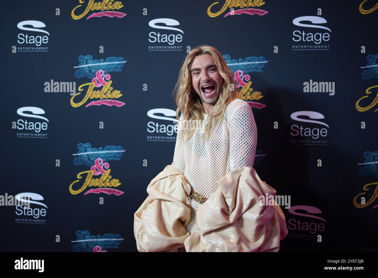 Hamburg, Germany. 30th Oct, 2024. Bill Kaulitz, lead singer of Tokio ...