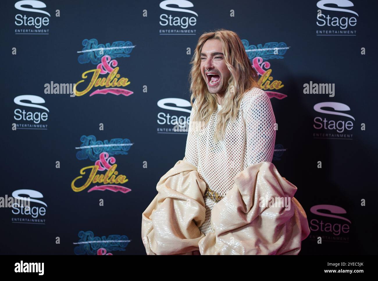 Hamburg, Germany. 30th Oct, 2024. Bill Kaulitz, lead singer of Tokio ...