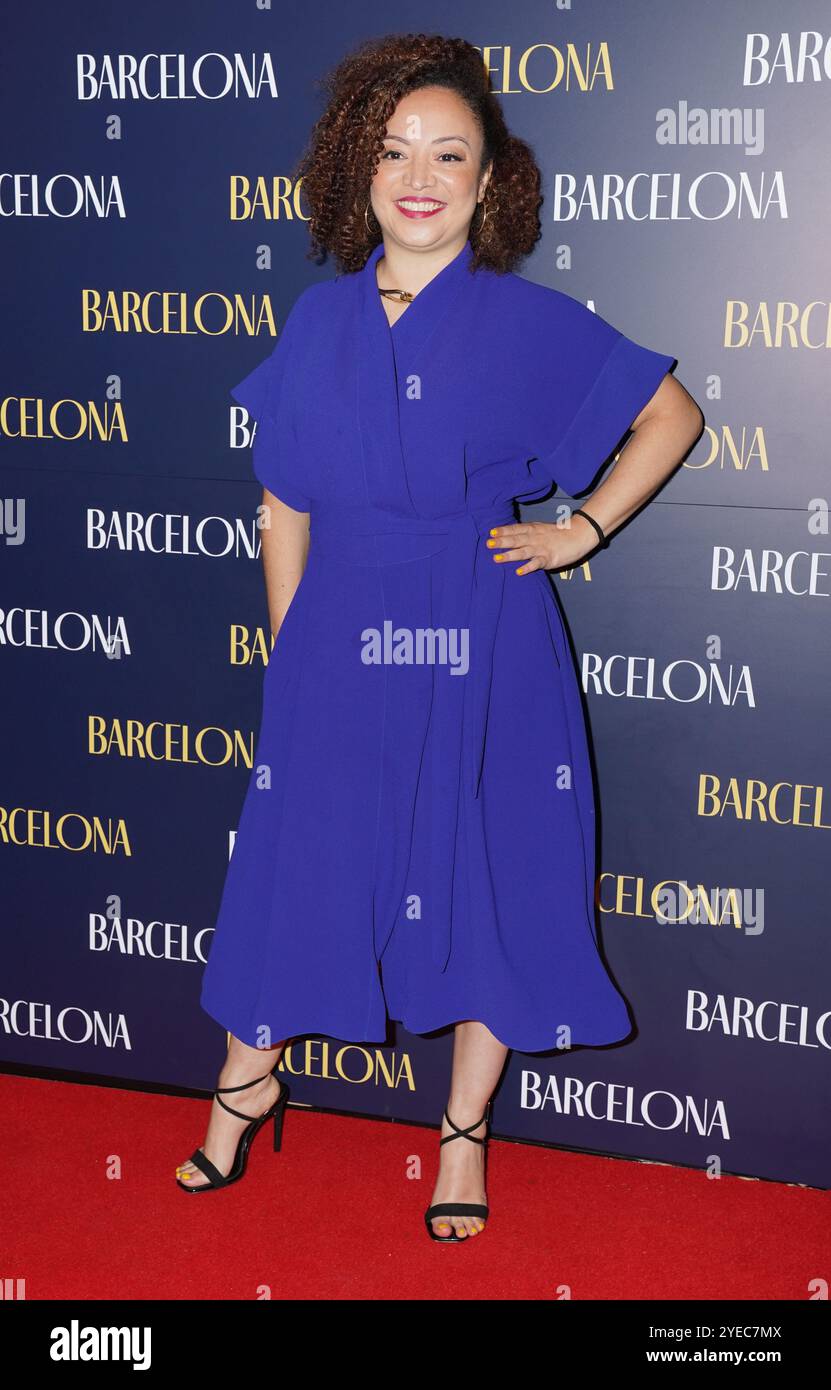 Lynette Linton attending the gala night opening of Barcelona at the ...
