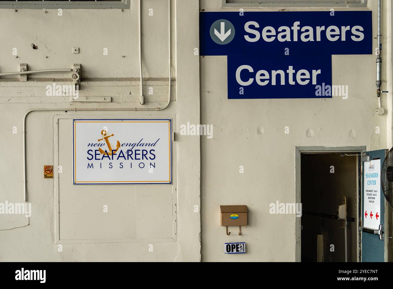 Boston, MA - Sept. 9, 2024: The New England Seafarers Mission is a ...