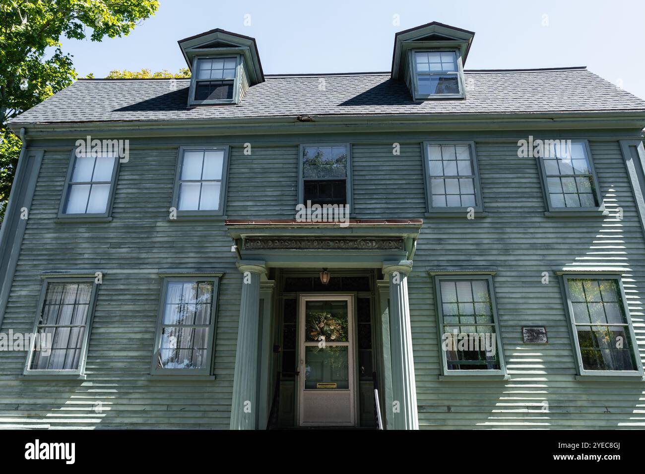 Newport, RI - Sept. 8, 2024: The Henderson Home for Aged Men, in the ...