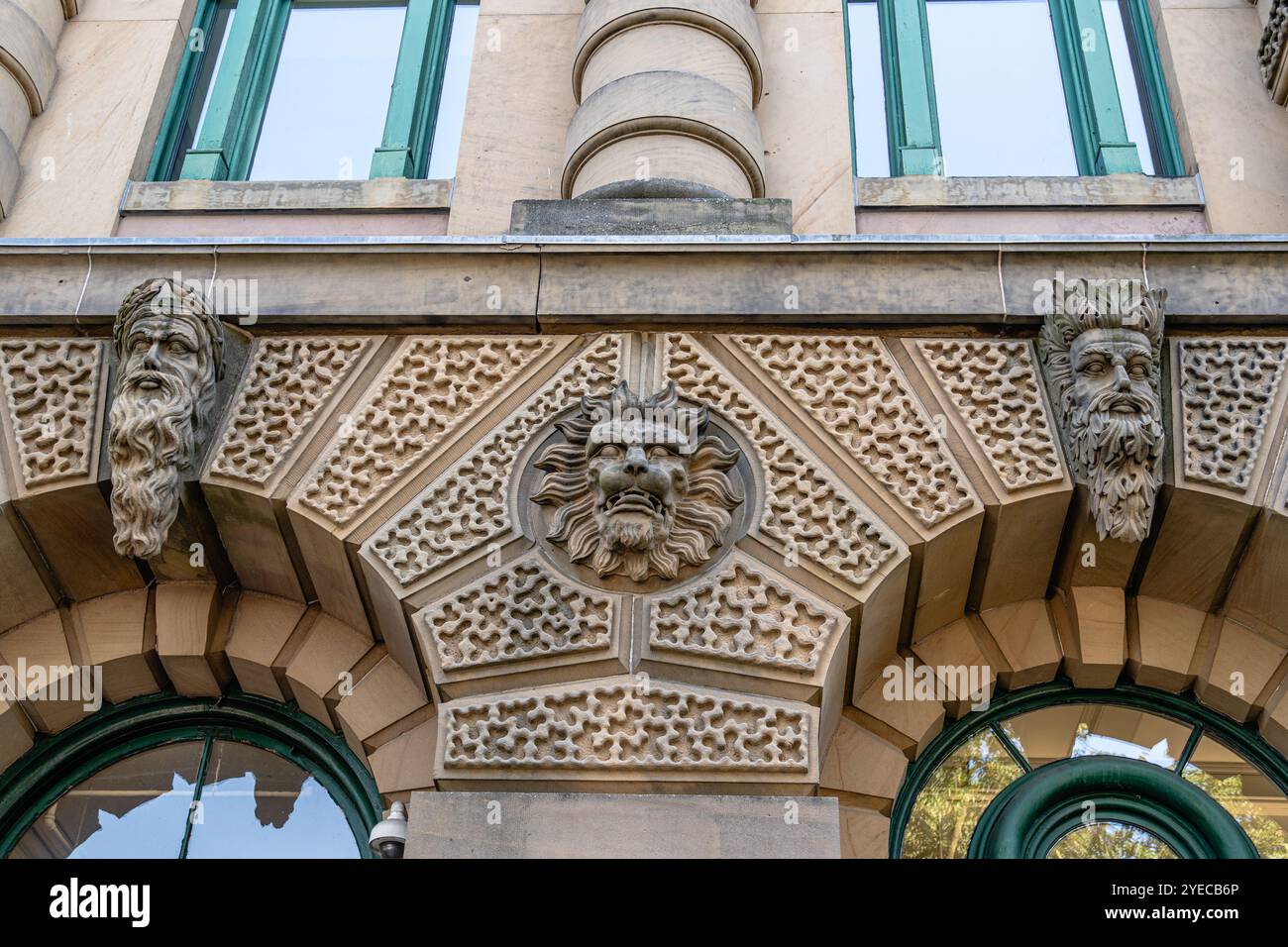 Halifax, Nova Scotia - Sept. 12, 2024: Architectural detail on the ...