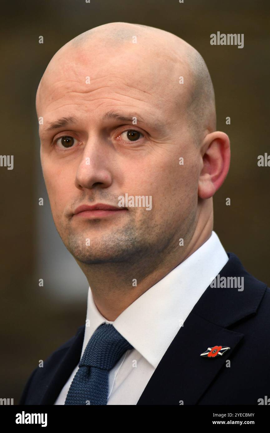 London, UK. 30th Oct, 2024.Stephen Mark Flynn is a Scottish politician ...