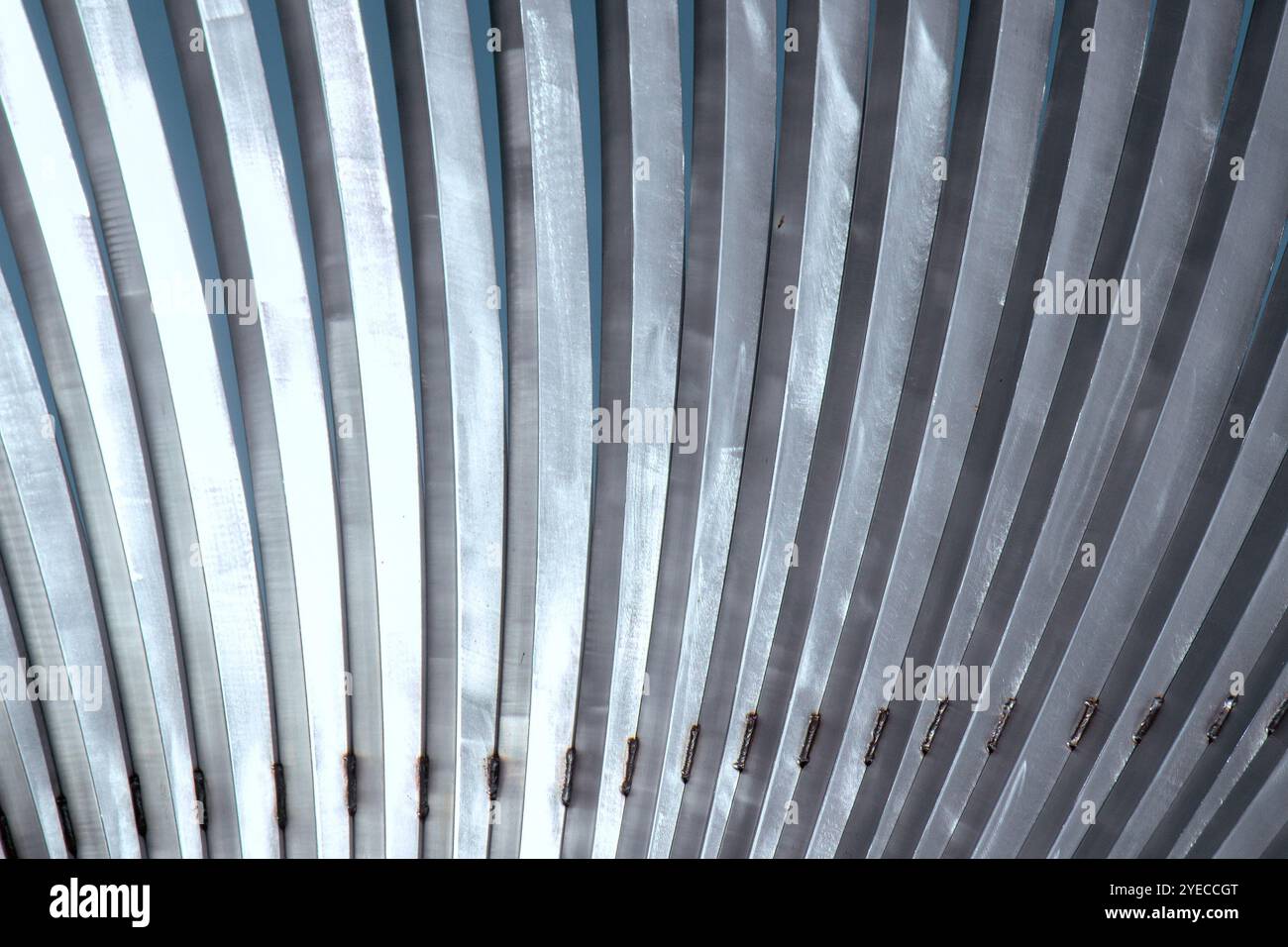 abstract steel background stripes of metal with welding places Stock ...