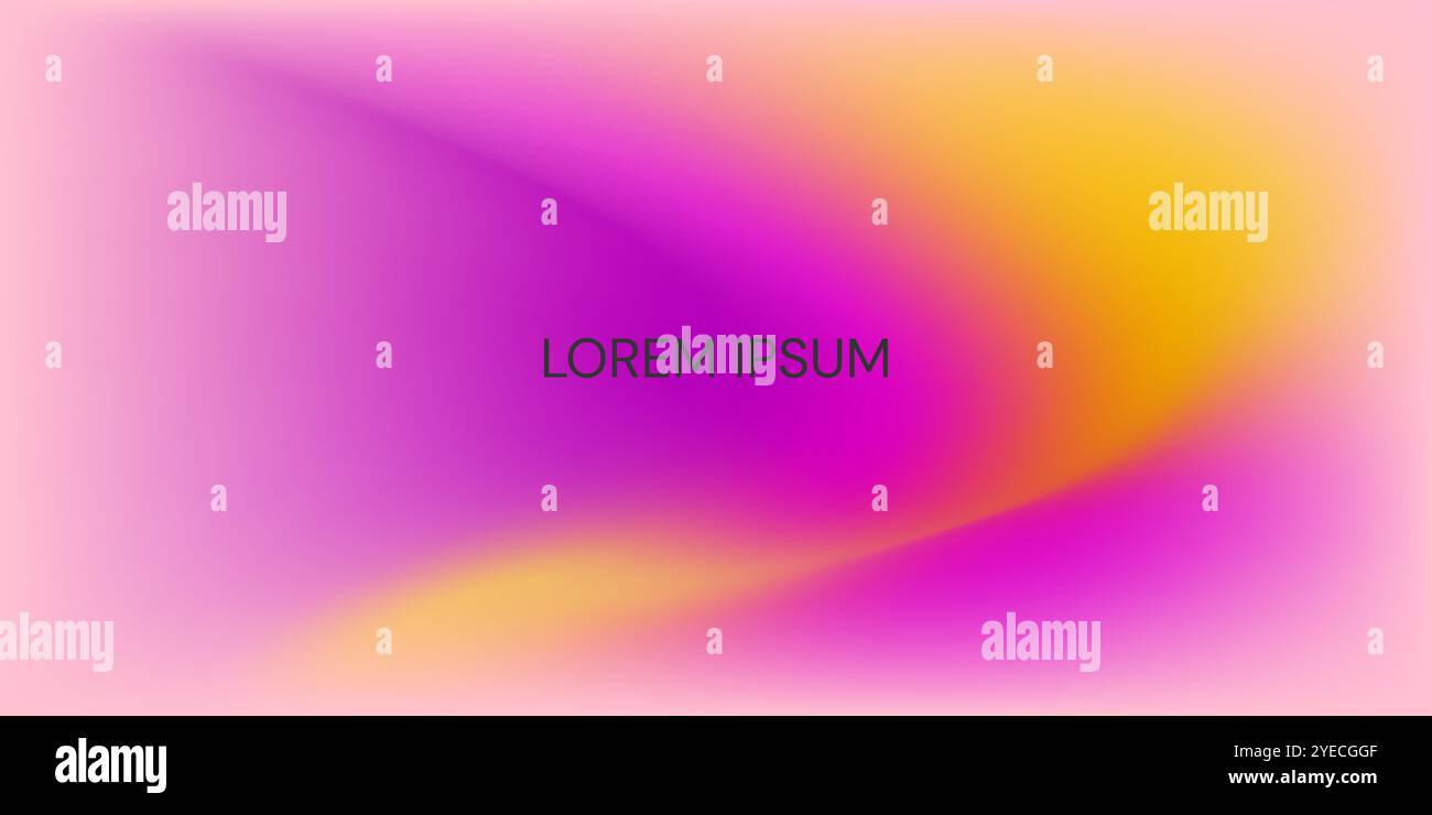 Colorful abstract background blending purple and yellow hues in soft gradients. Vector ...