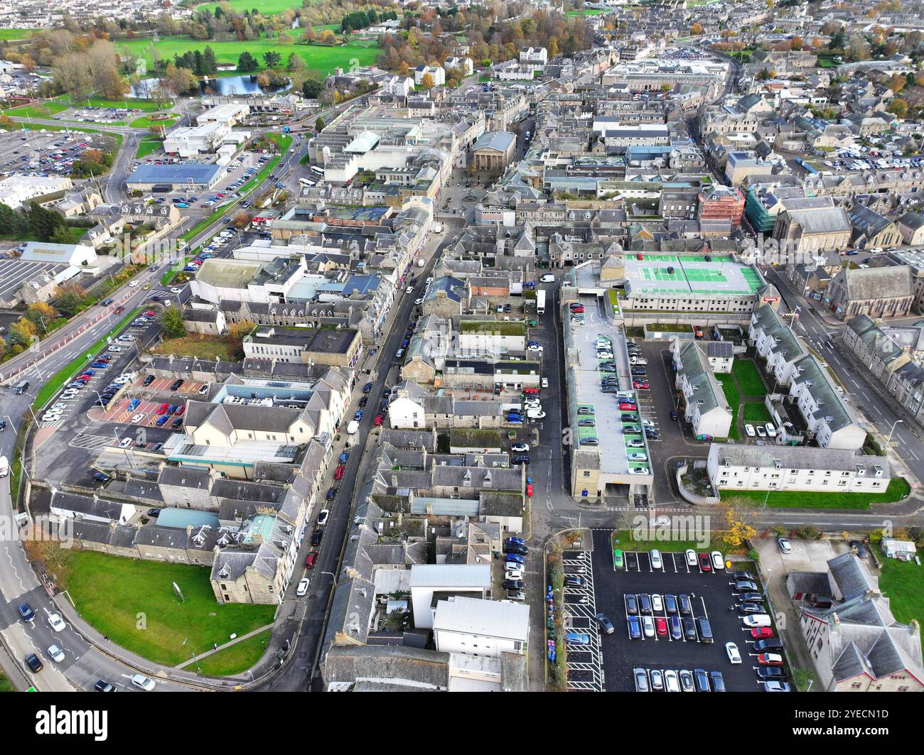 Elgin town centre scotland hi-res stock photography and images - Alamy