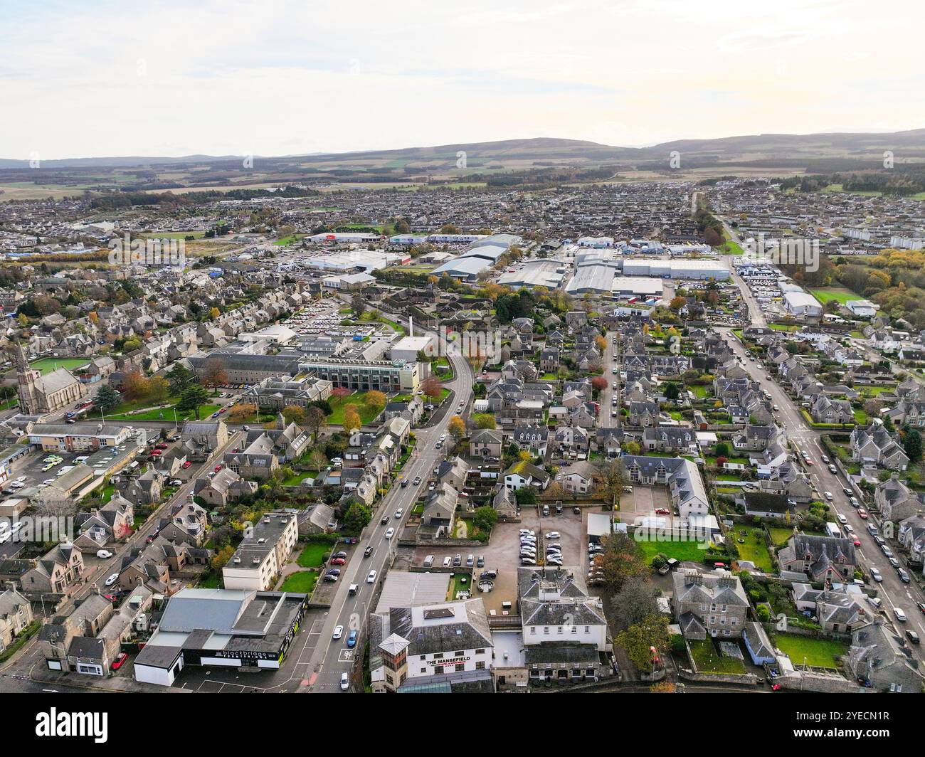 Elgin town centre scotland hi-res stock photography and images - Alamy