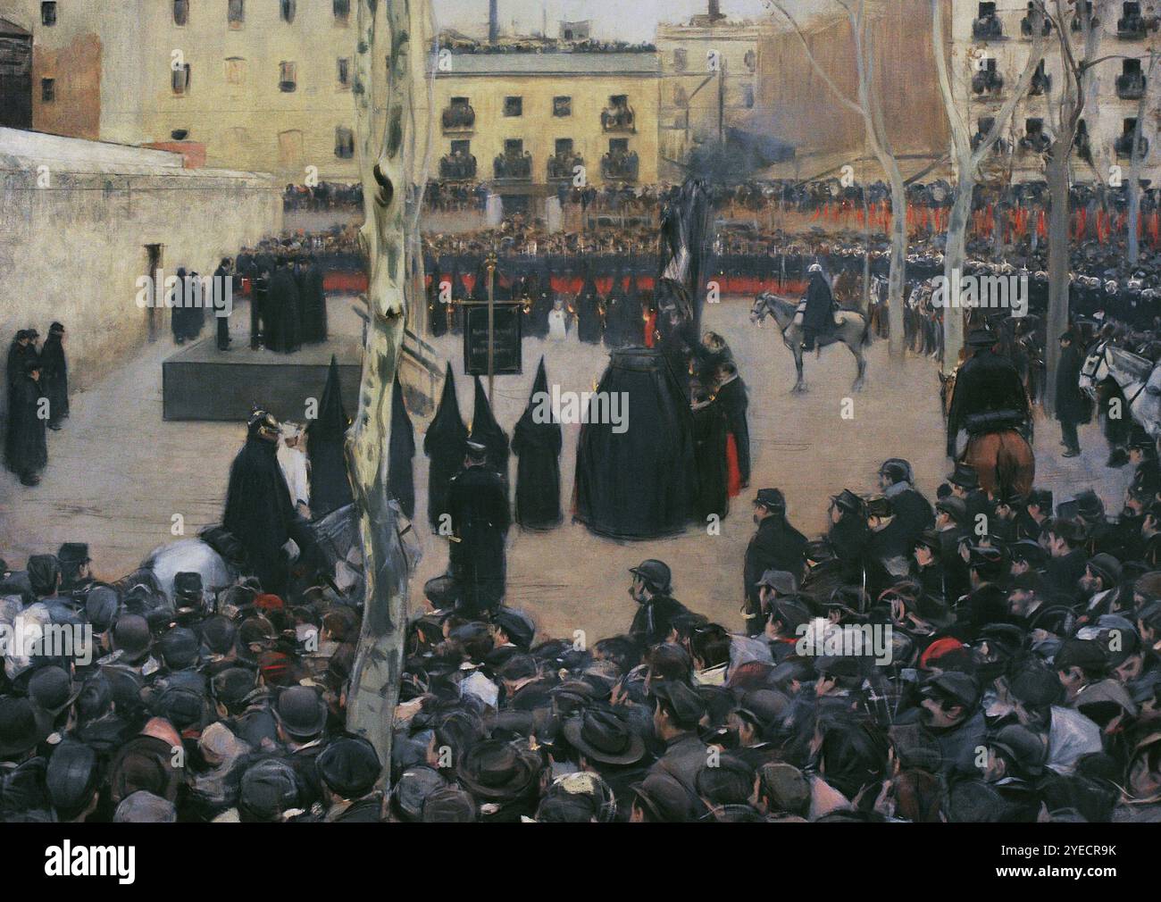 Ramón Casas i Carbó (1866-1932). Spanish painter. Garrote vil (Garrotte ...