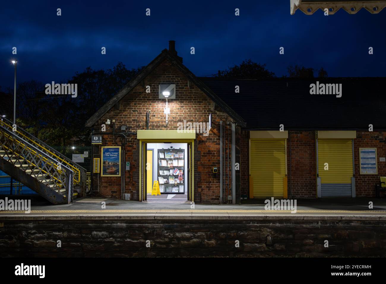Maghull Station winner of the best Train Station in England Stock Photo ...