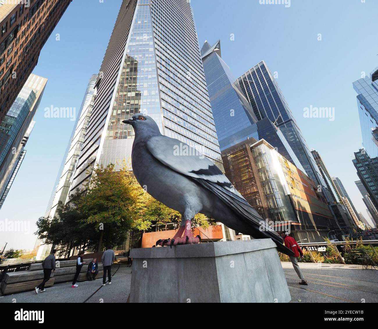 New York City, Ny, USA. 30th Oct, 2024. For the fourth High Line Plinth ...