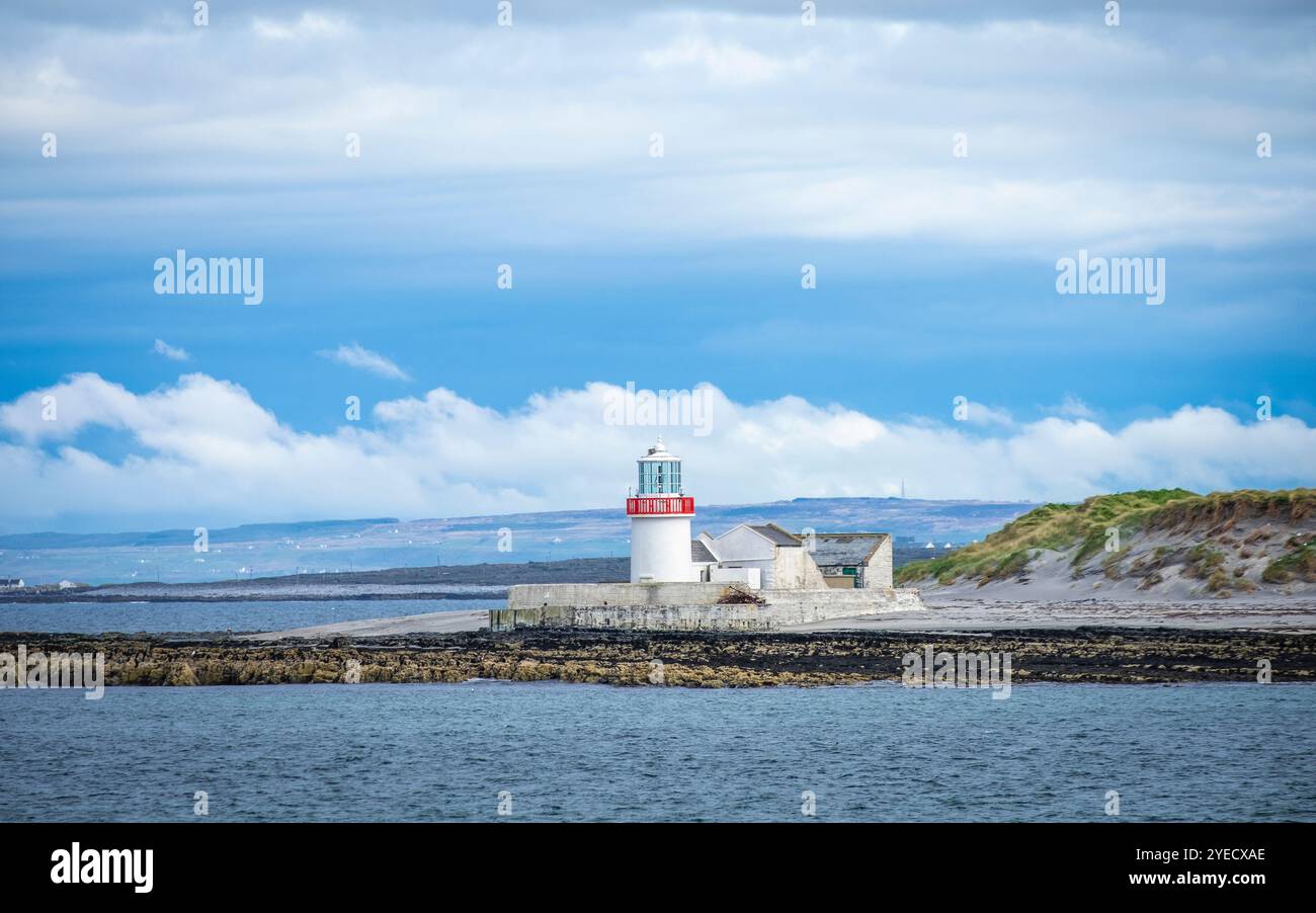 Dog Head Lighthouse on Inishmore, Aran Islands, Ireland Stock Photo - Alamy