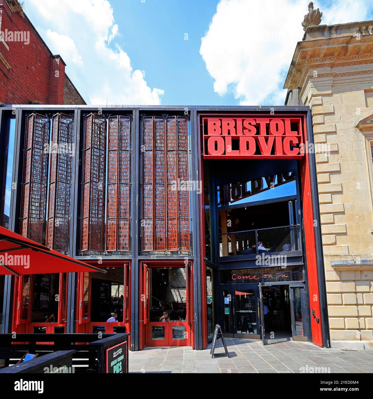 Bristol Old Vic Theatre Company, modern entrance, King Street, Bristol ...