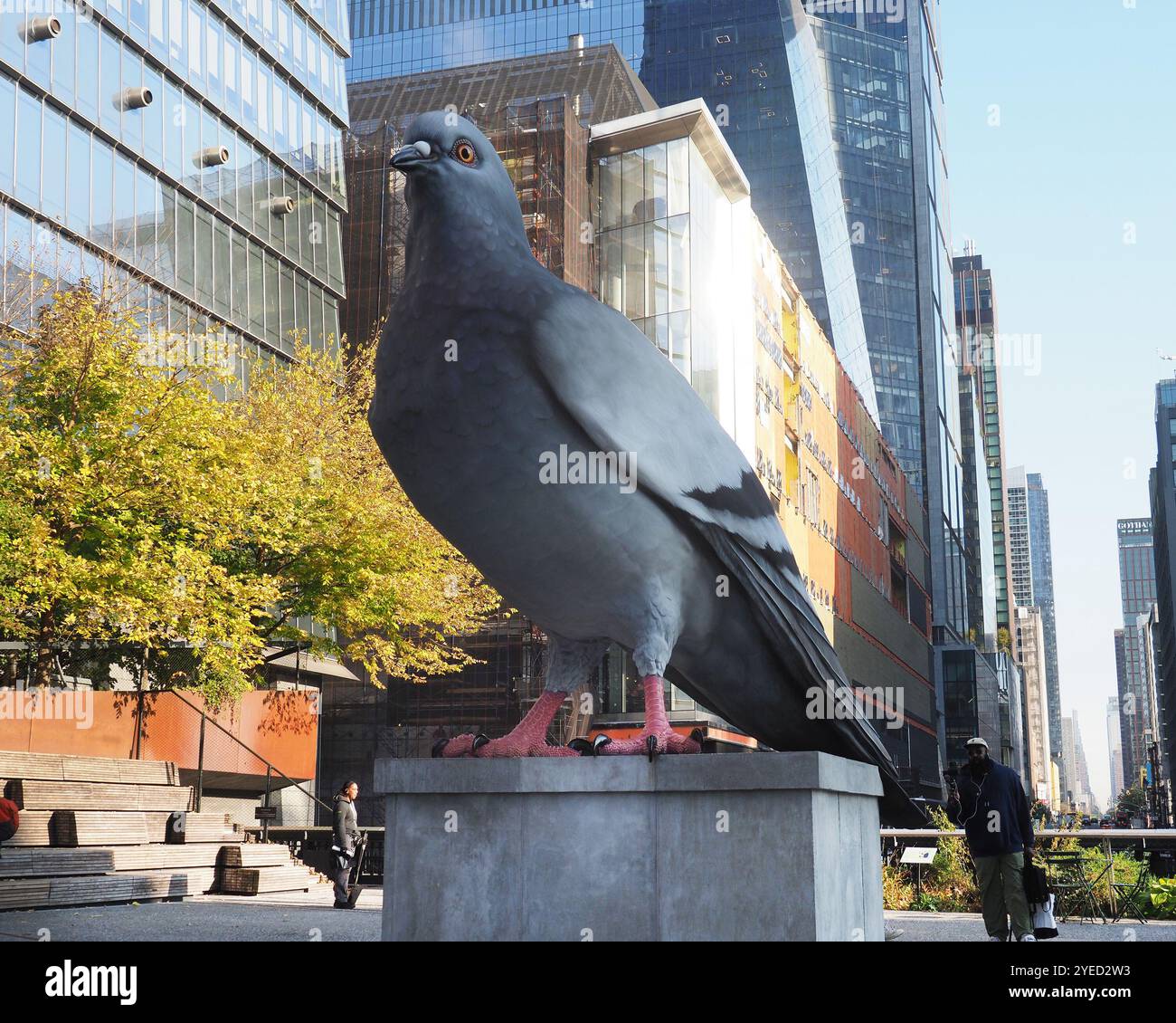 New York City, Ny, USA. 30th Oct, 2024. For the fourth High Line Plinth ...