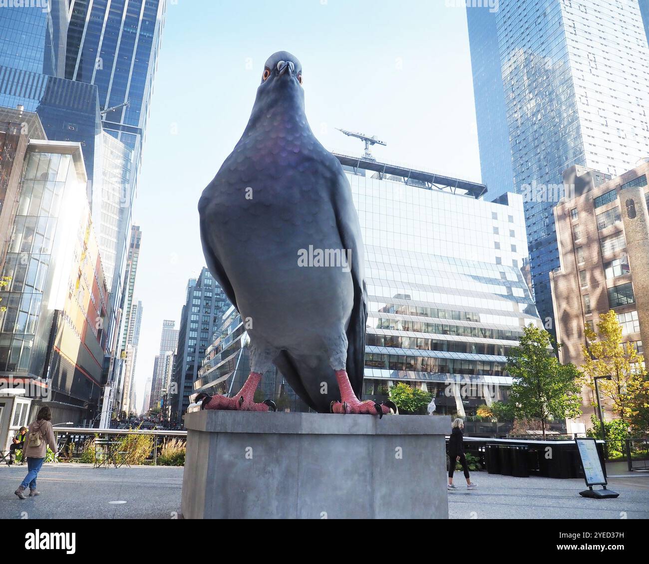 New York City, Ny, USA. 30th Oct, 2024. For the fourth High Line Plinth ...
