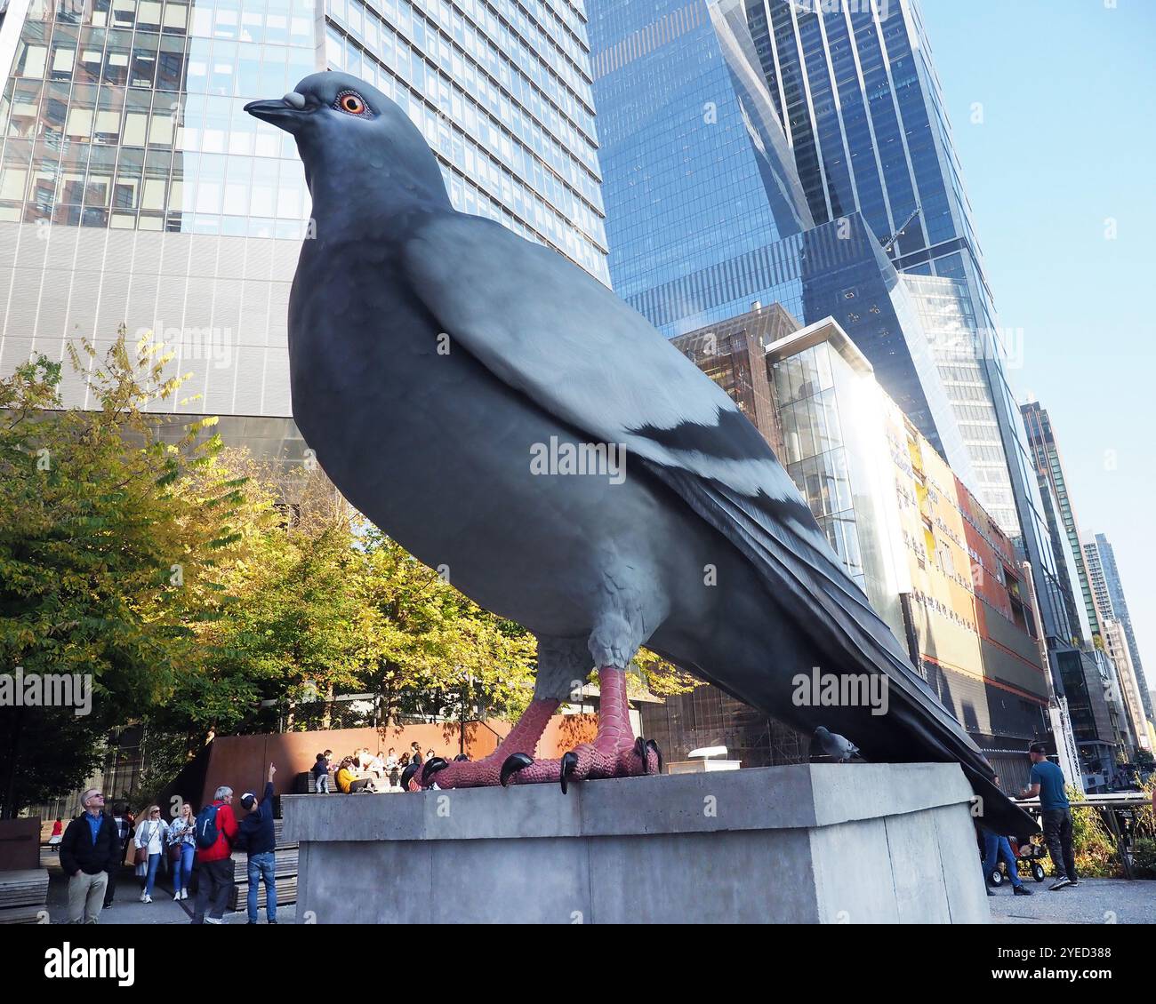 New York City, Ny, USA. 30th Oct, 2024. For the fourth High Line Plinth ...