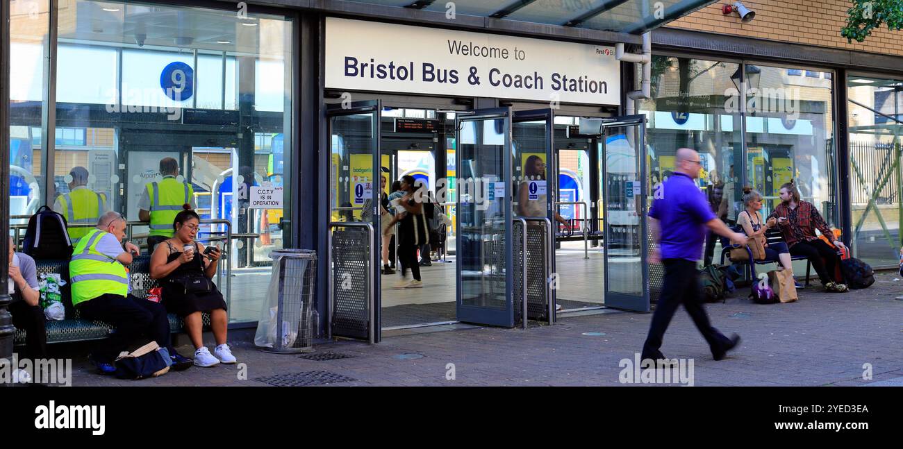Bristol Bus and Coach Station, England, UK. 2024 Stock Photo - Alamy