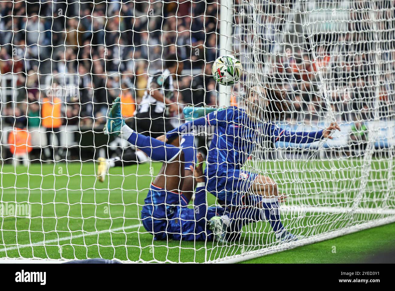 Axel Disasi of Chelsea scores an own goal to make it 2-0 during the ...