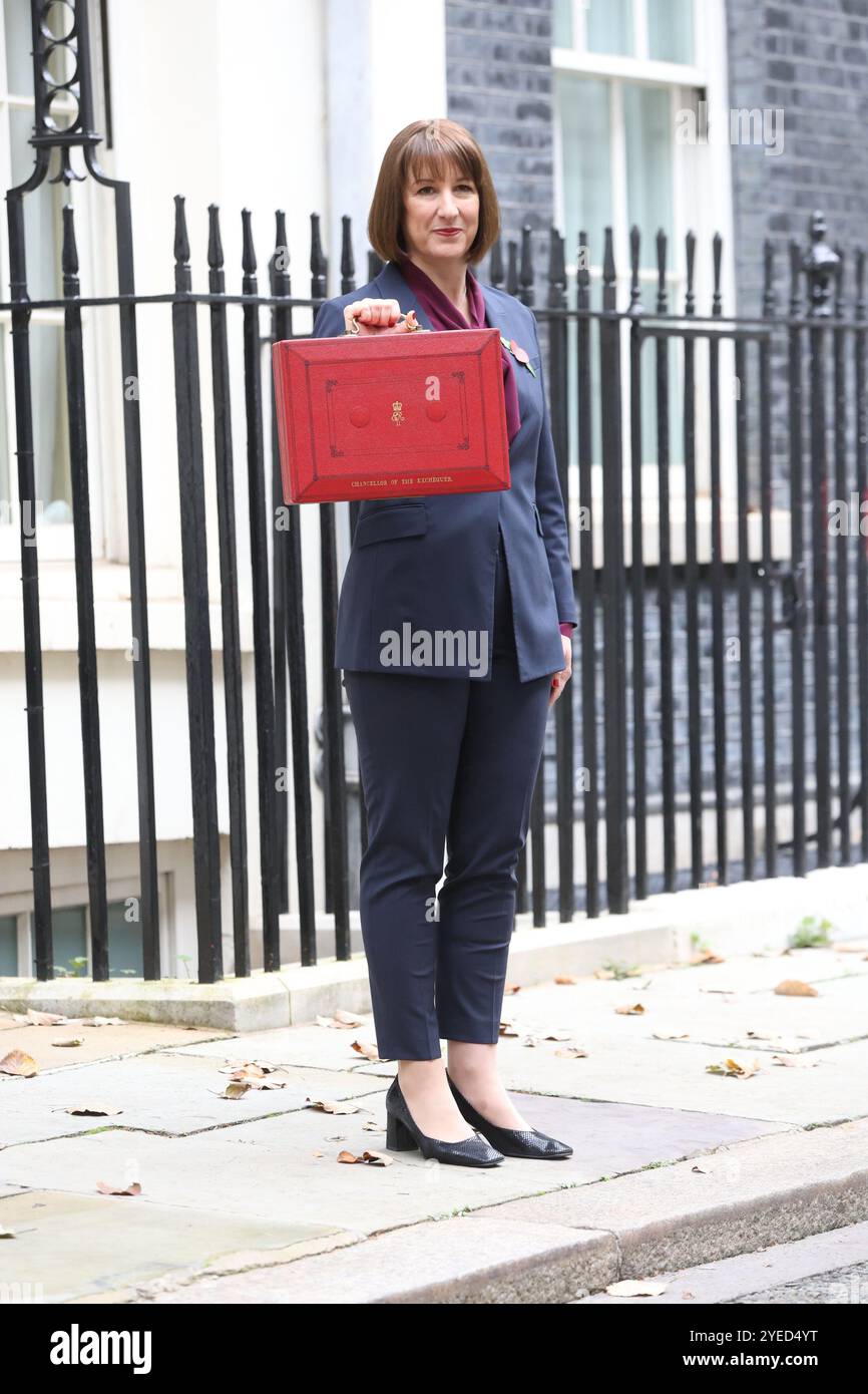London, UK. 30th Oct, 2024. Rachel Reeves, UK Chancellor of the ...