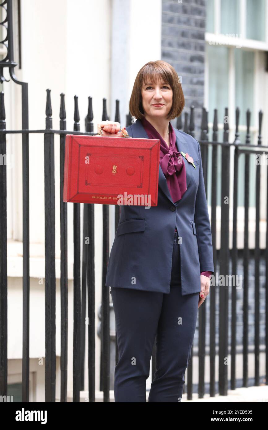 London, UK. 30th Oct, 2024. Rachel Reeves, UK Chancellor of the ...